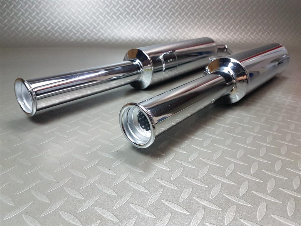 Exhaust silencer set all GL1500 models - Not approved - Goldwing.nl - EN